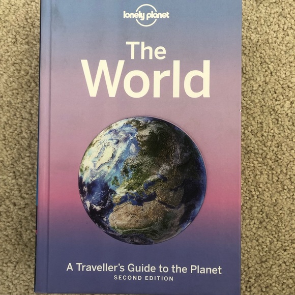 Other | Lonely Planet Travel Book The World | Poshmark